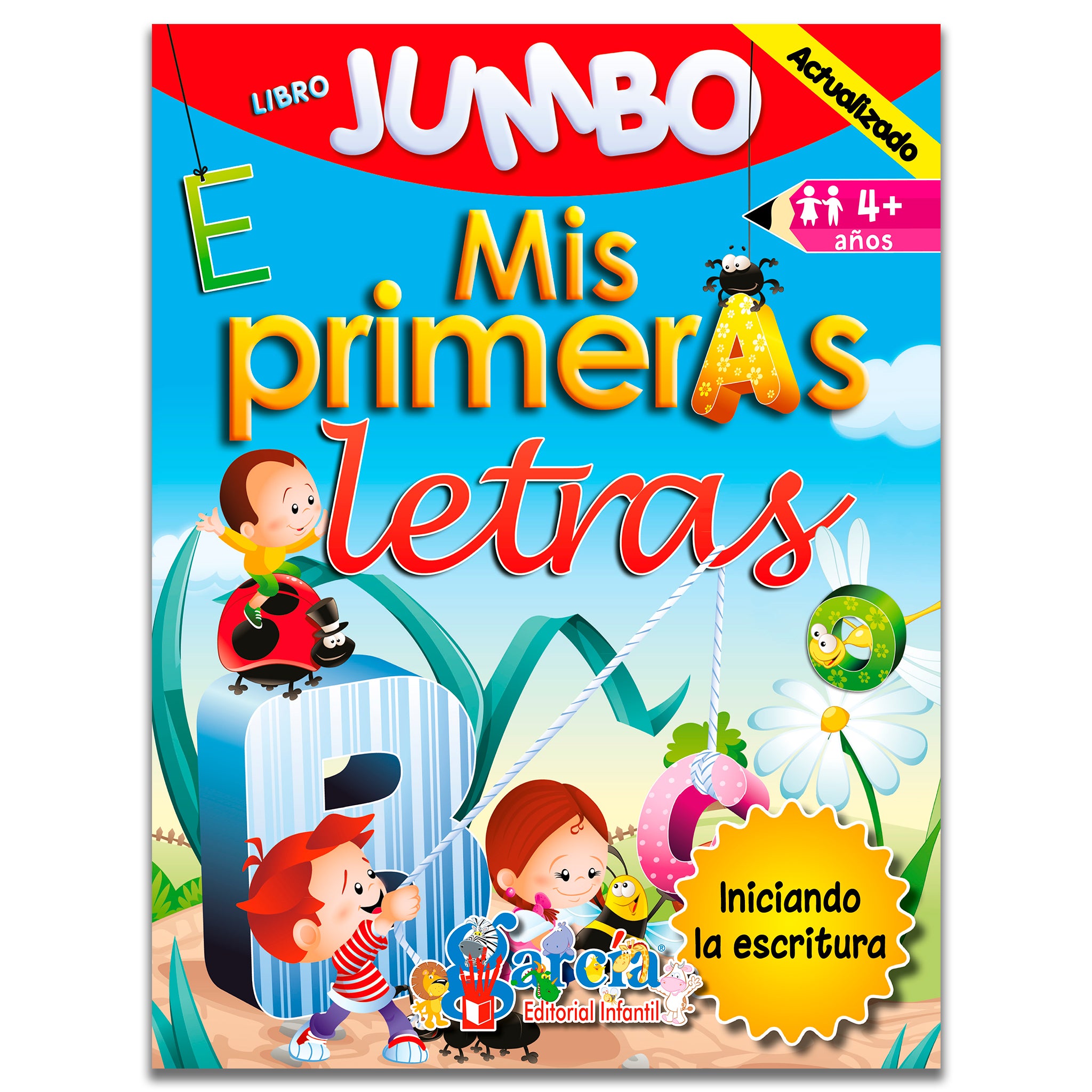 Libro de actividades (Mis primeras letras) – Papelerías Bety