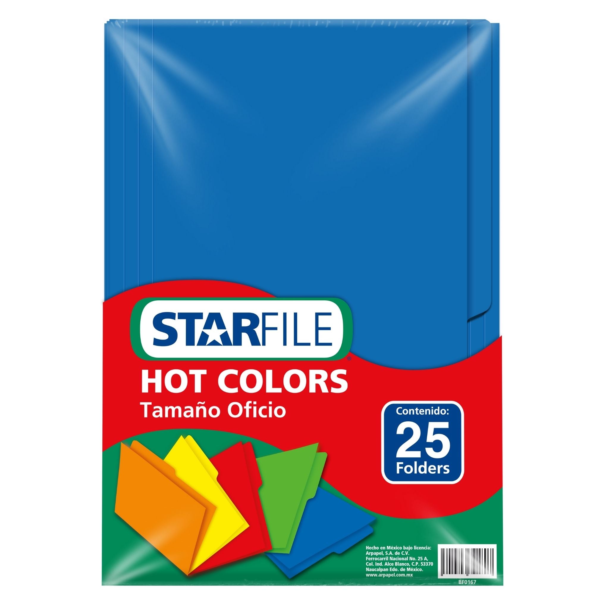 Folder Hotcolors oficio – Papelerías Bety
